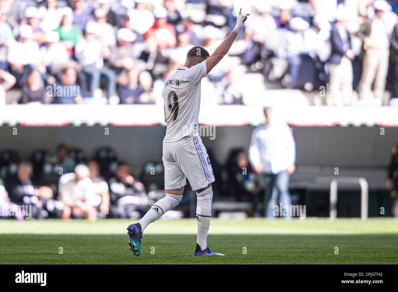 2nd April 2023; Santiago Bernabeu Stadium, Madrid, Spain, Spanish La ...