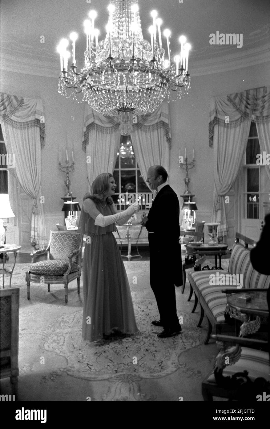 American President Gerald R. Ford during his presidency Stock Photo - Alamy