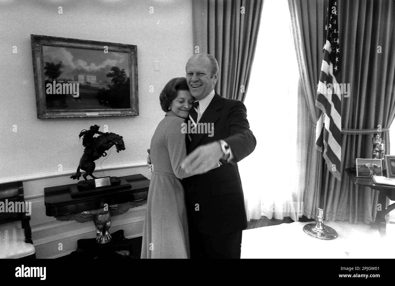 American President Gerald R. Ford during his presidency Stock Photo - Alamy