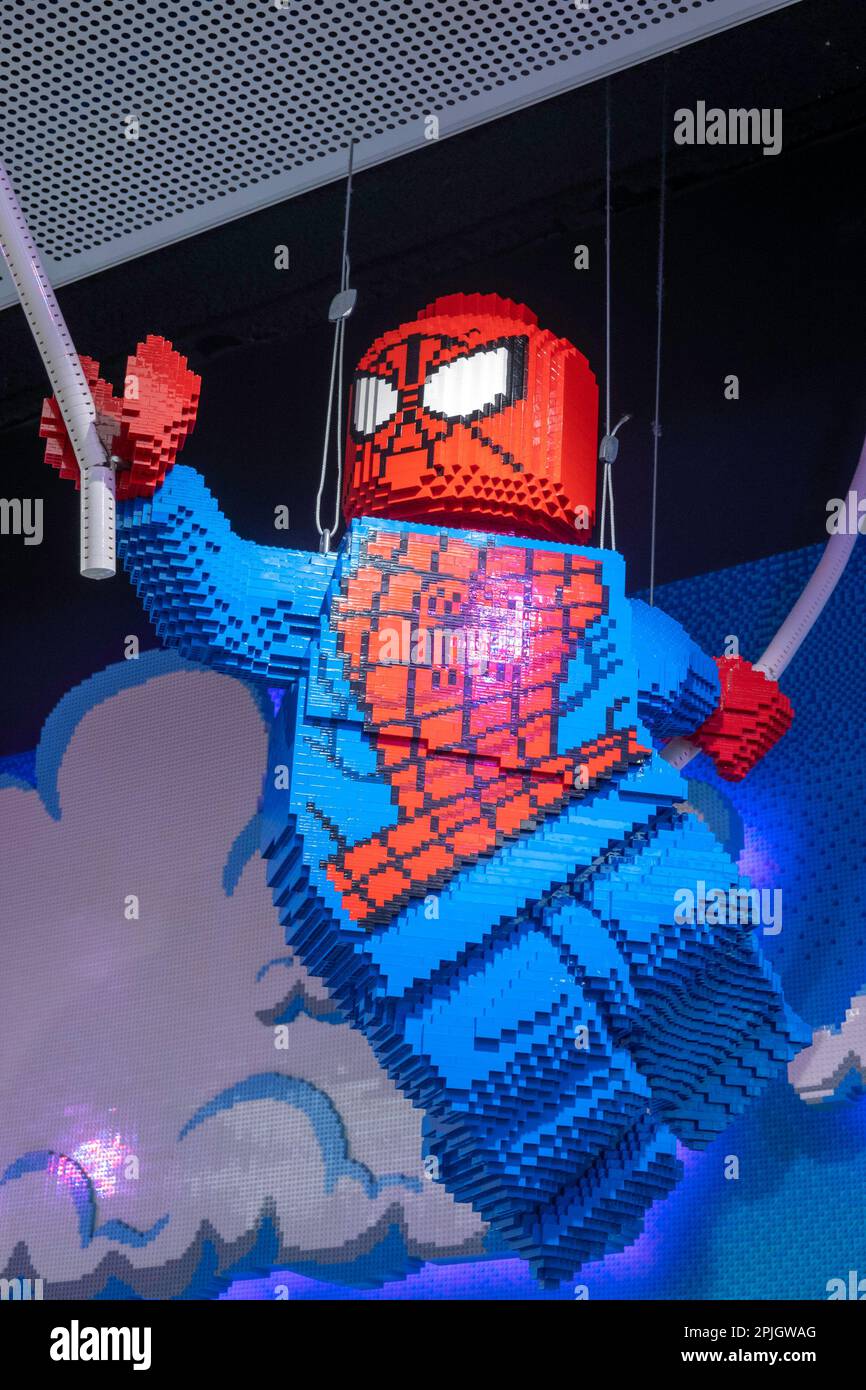 LEGO Toy Store, Rockefeller center, 2023, NYC, USA Stock Photo - Alamy