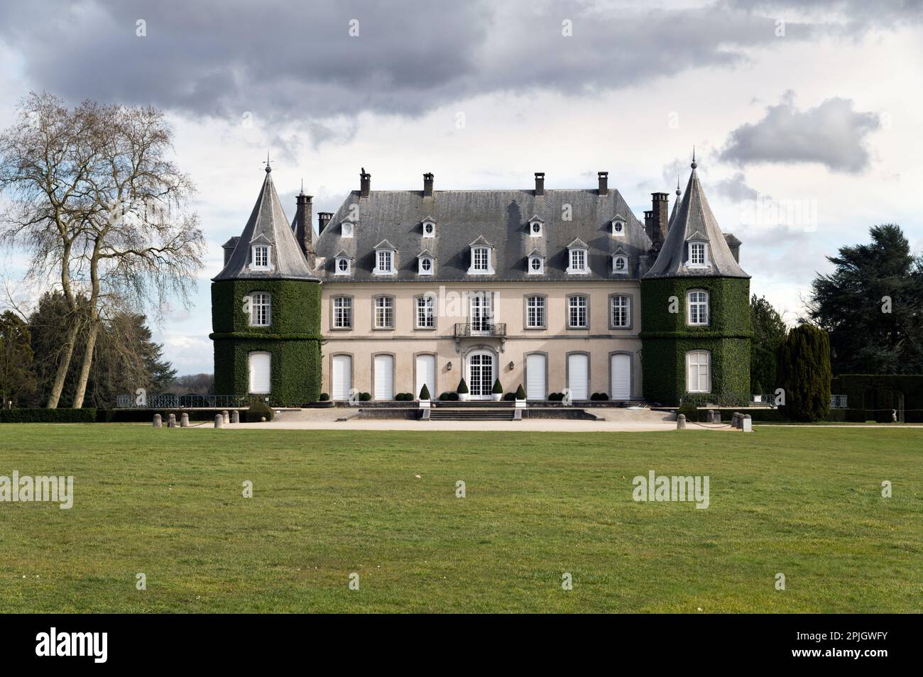 The French-inspired Chateau de la Hulpe, set in a heritage estate near ...