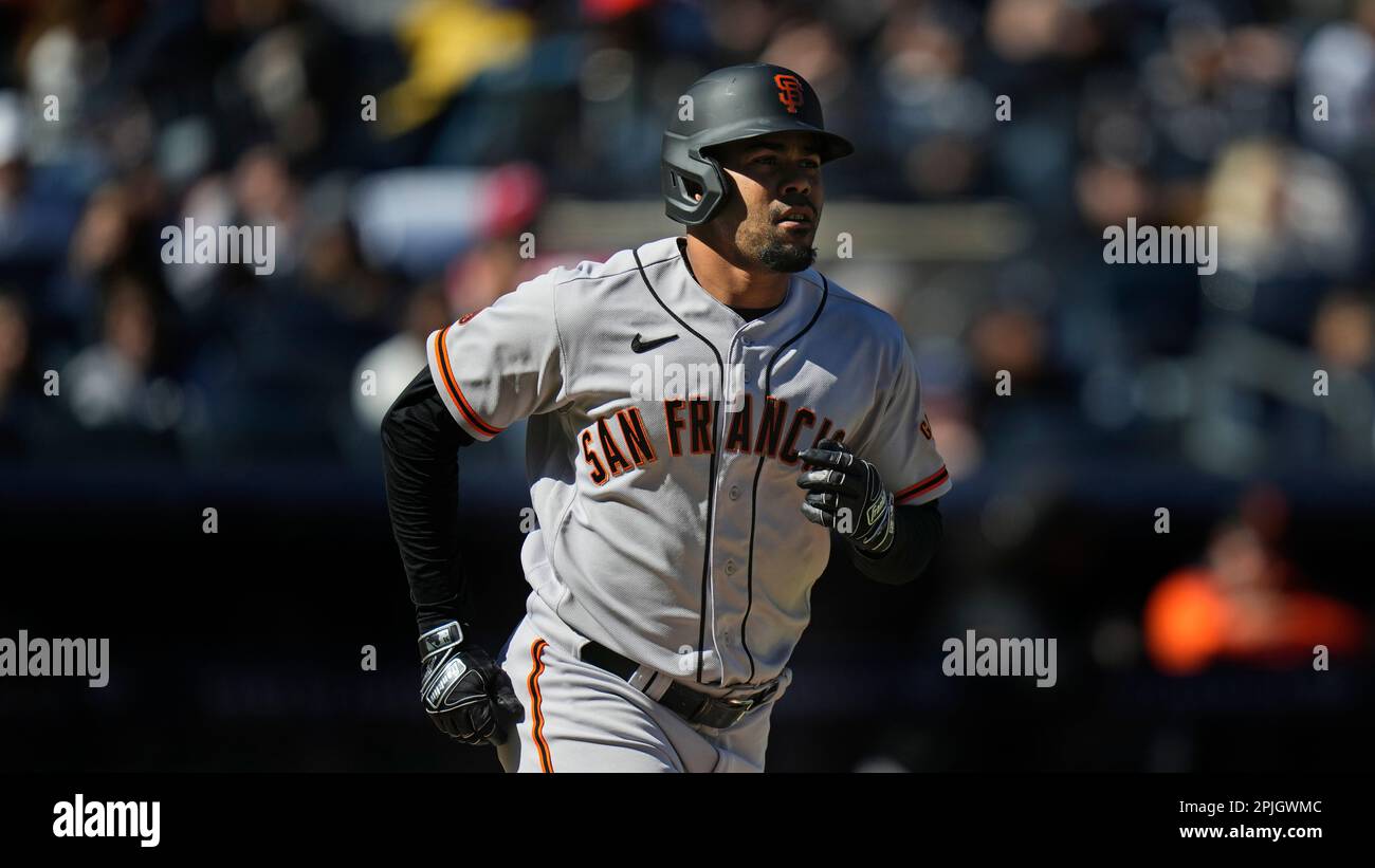 San Francisco Giants' LaMonte Wade Jr. during the sixth inning of the ...