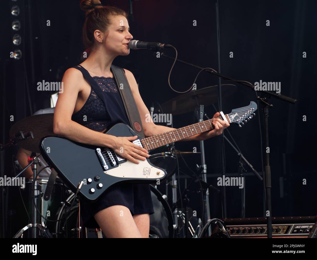 Montreal singer-songwriter Melanie Venditti perform on stage at the ...