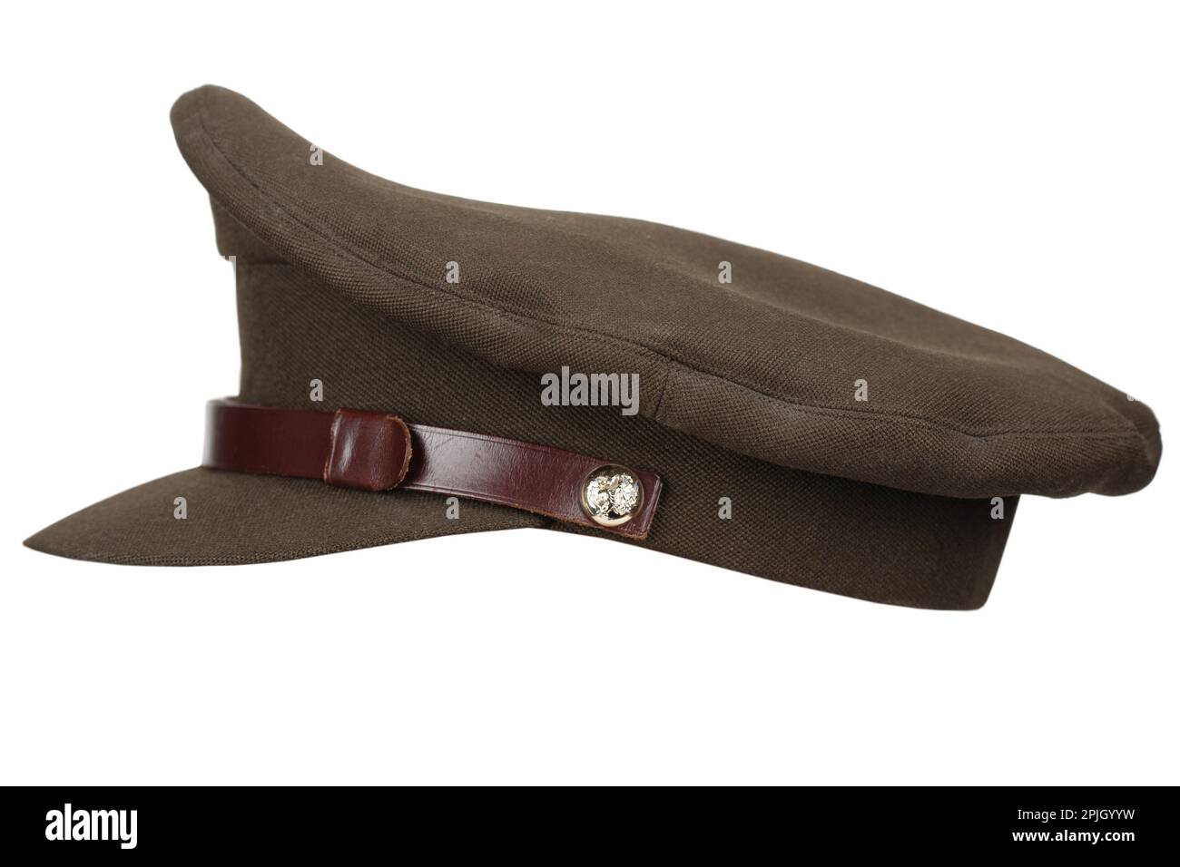 British Army ww1 - ww2 era peaked cap (peaked hat, service cap ...