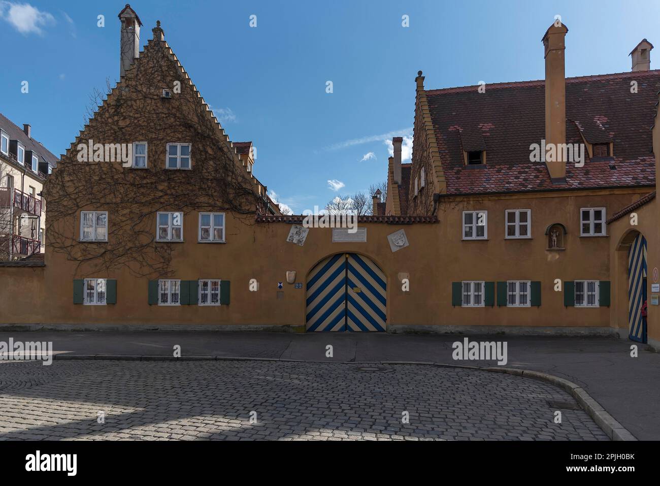 The Jakob Fugger Settlement, oldest social settlement in the world ...