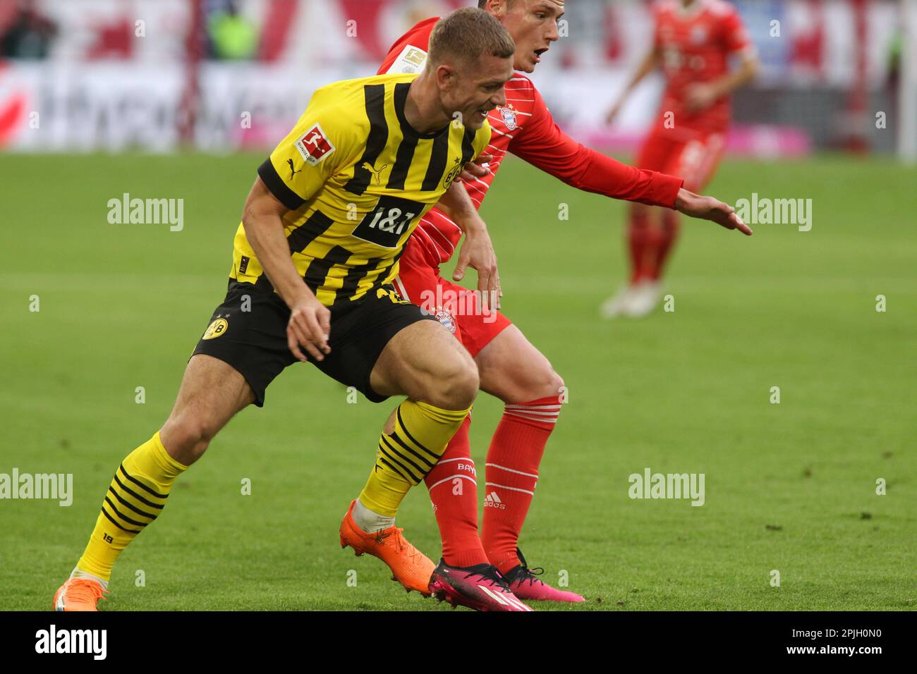 20 anthony modeste of bvb and 5 benjamin pavard hi-res stock ...