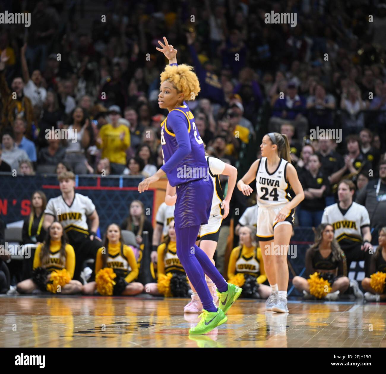 Dallas, United States. 02nd Apr, 2023. LSU Tigers Jasmin Carson ...