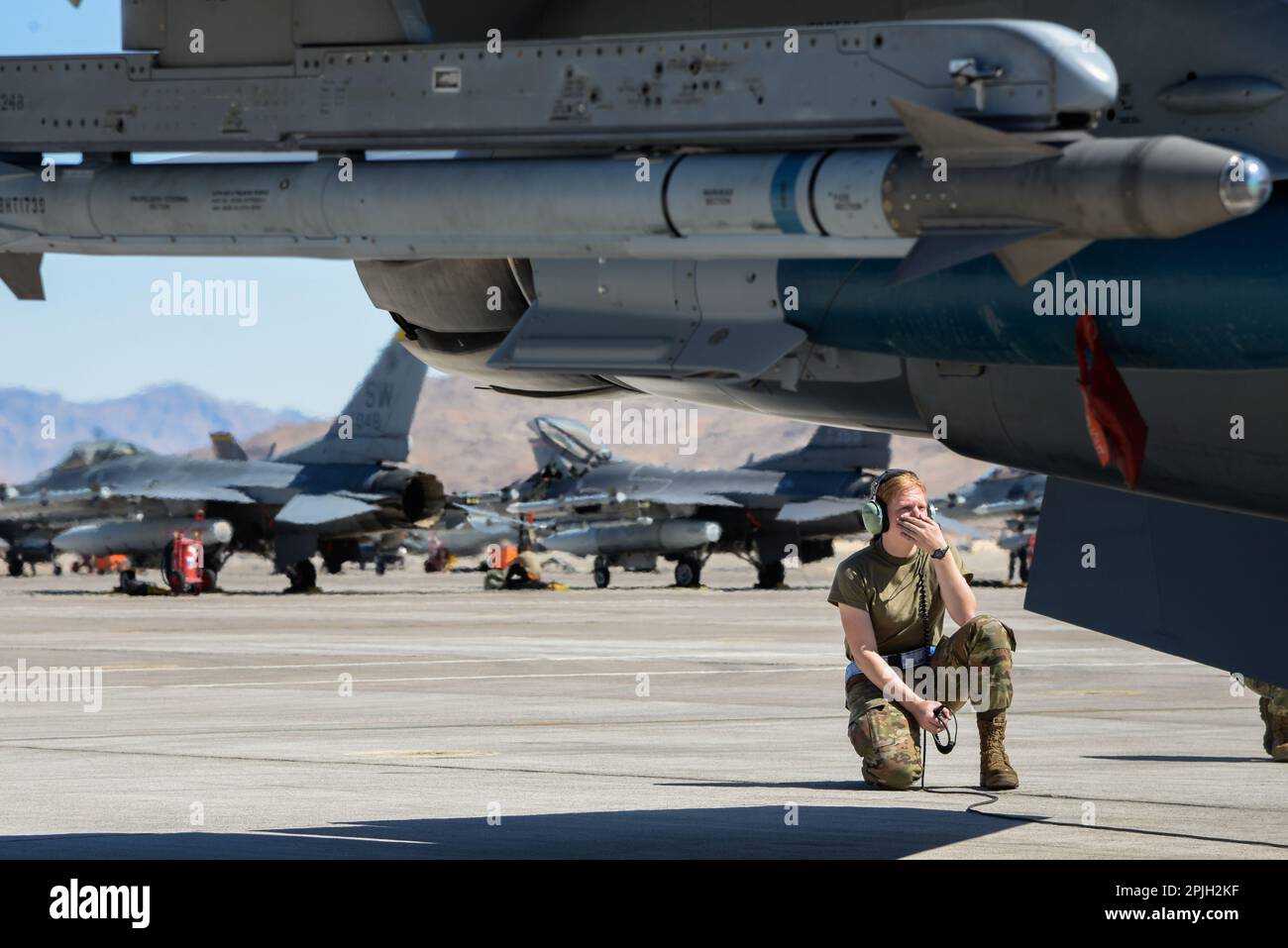 U.S. Air Force Airman 1st Class Marissa Cox, 177th Maintenance Squadron ...