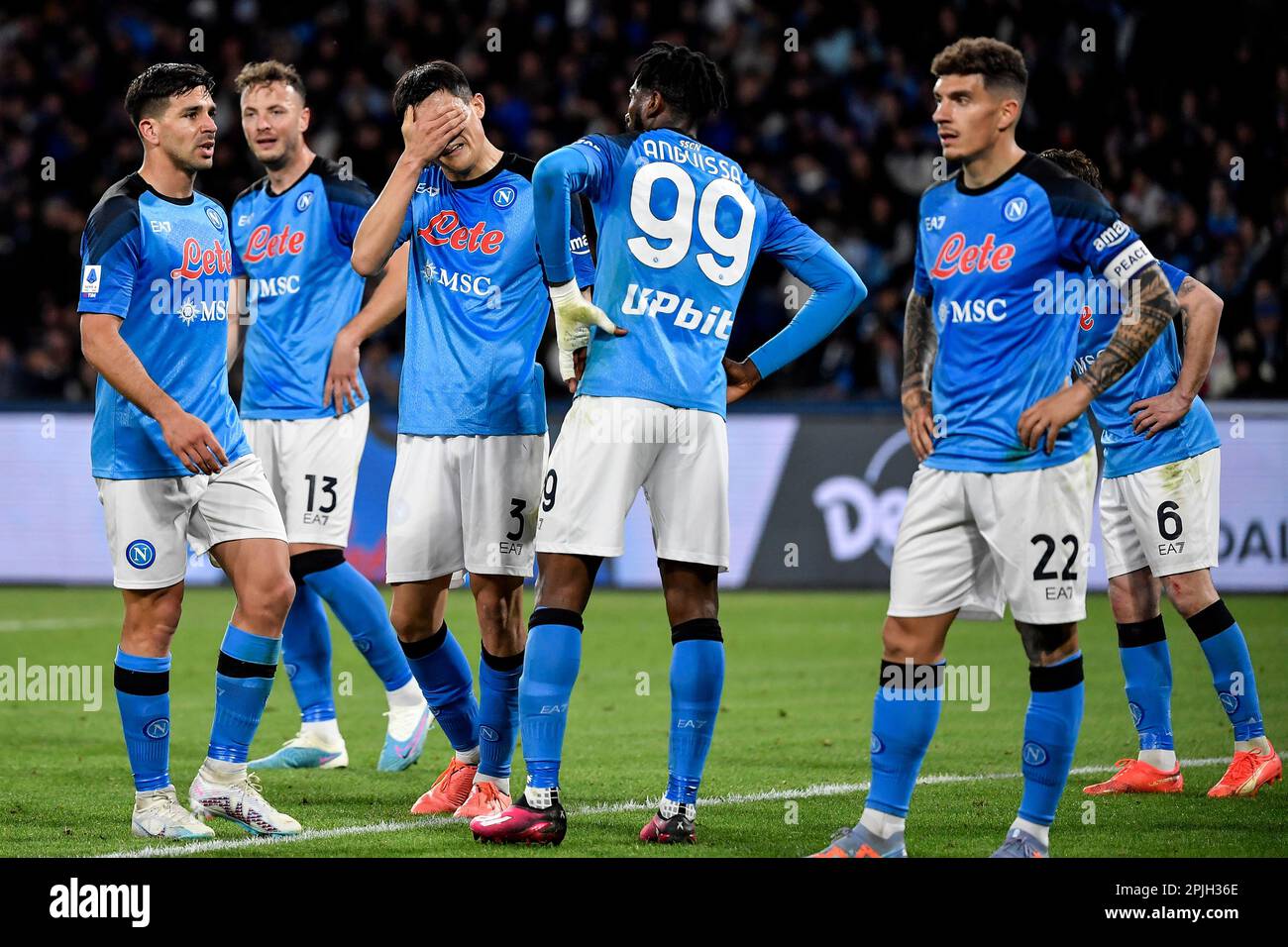 Kim min jae andre zambo anguissa hi-res stock photography and images ...