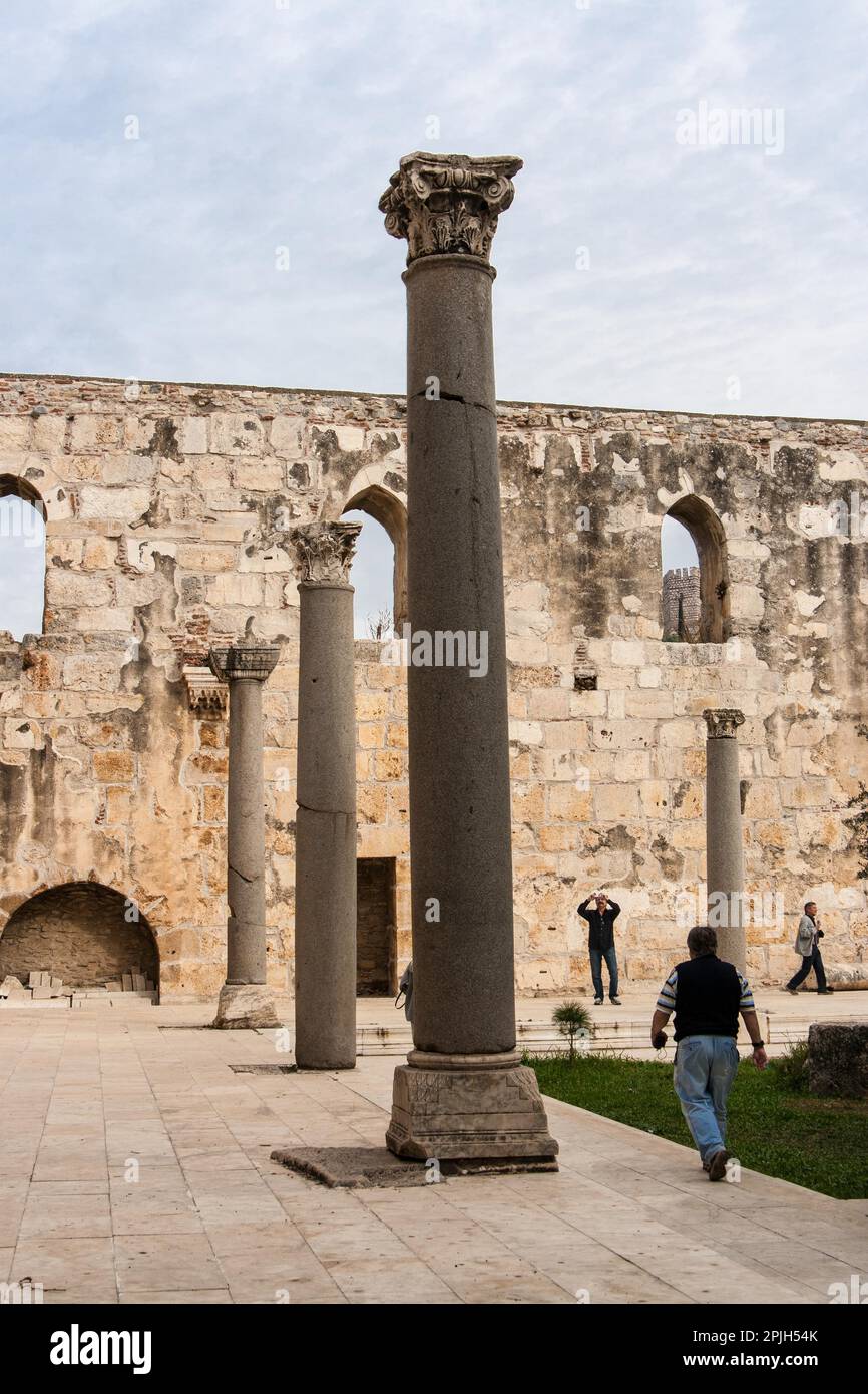 Isabay Mosque, Isa Bay Camii, Ephesus, Turkey Stock Photo - Alamy