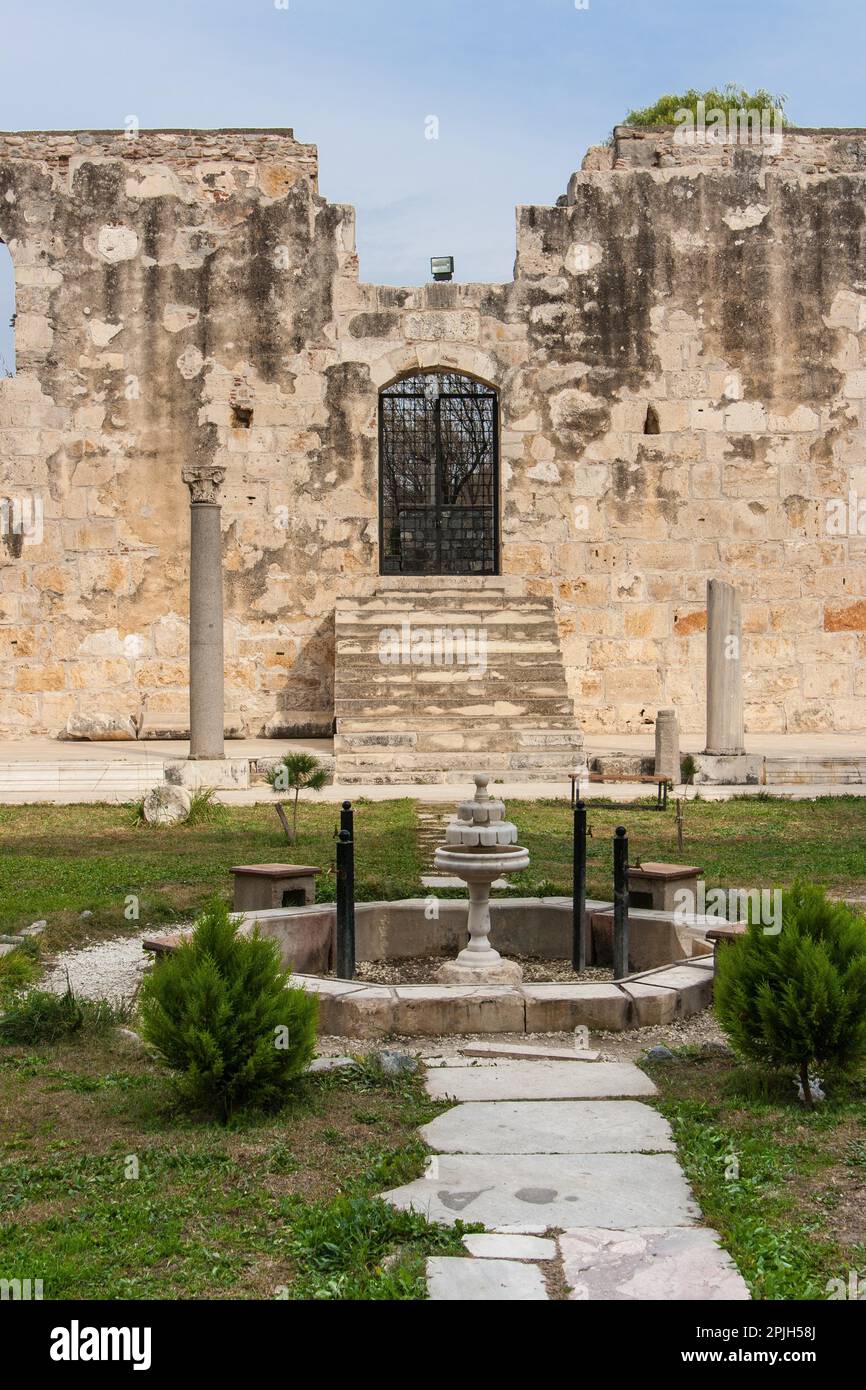 Isabay Mosque, Isa Bay Camii, Ephesus, Turkey Stock Photo - Alamy