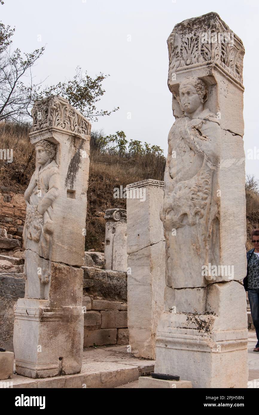 Heracles Gate, Ephesus, Turkey Stock Photo - Alamy
