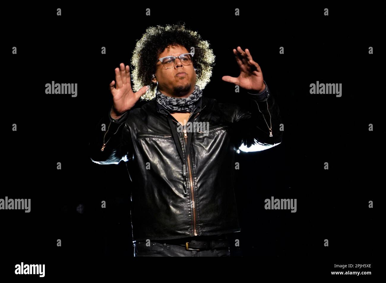 E Street Band member Jake Clemons performs on Saturday, April 1, 2023 ...