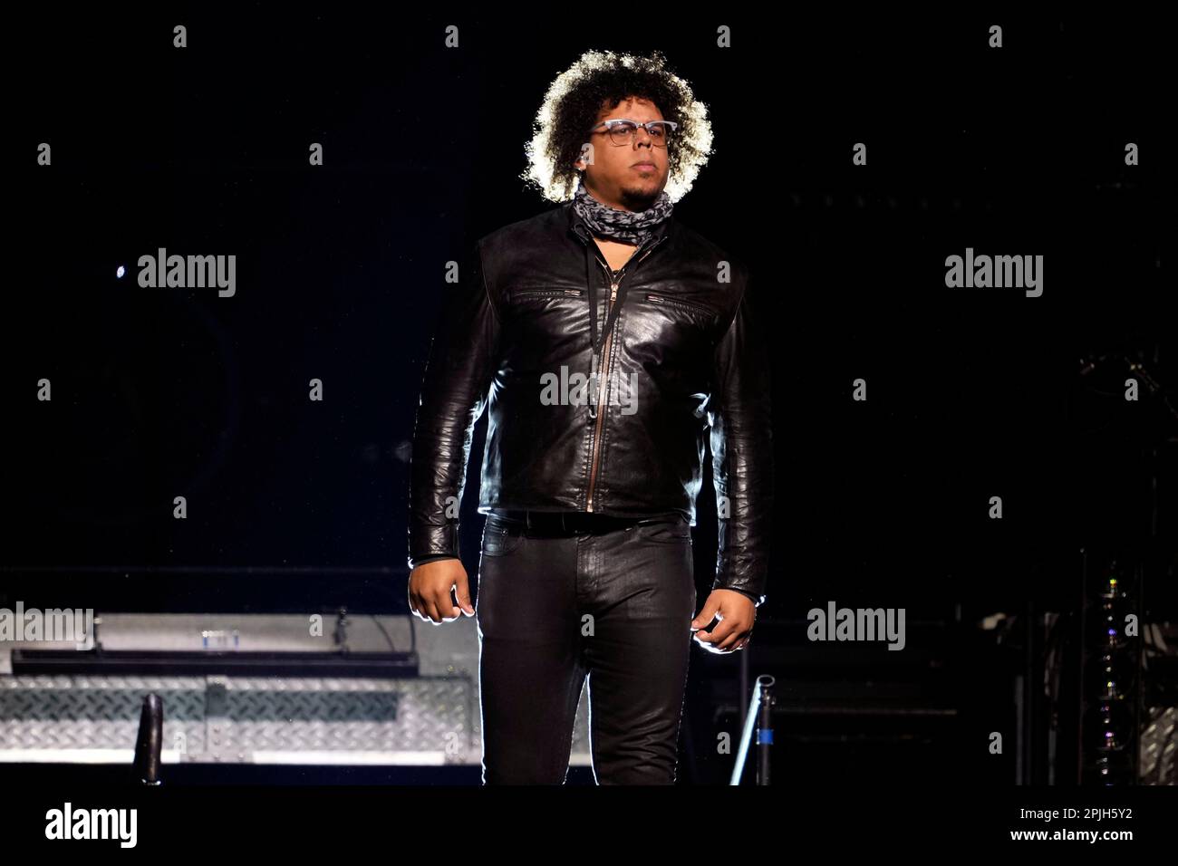 E Street Band member Jake Clemons performs on Saturday, April 1, 2023 ...
