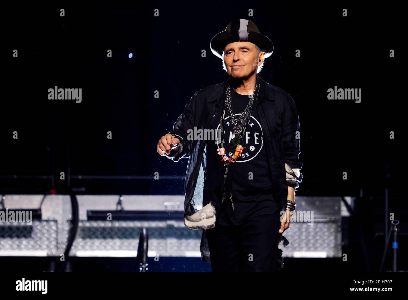 E Street Band member Nils Lofgren performs on Saturday, April 1, 2023 ...