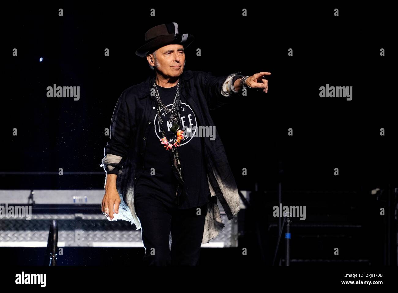 E Street Band member Nils Lofgren performs on Saturday, April 1, 2023 ...