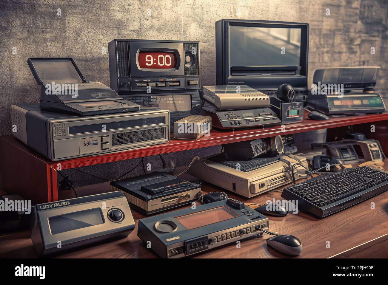 90s stereo hi-res stock photography and images - Alamy