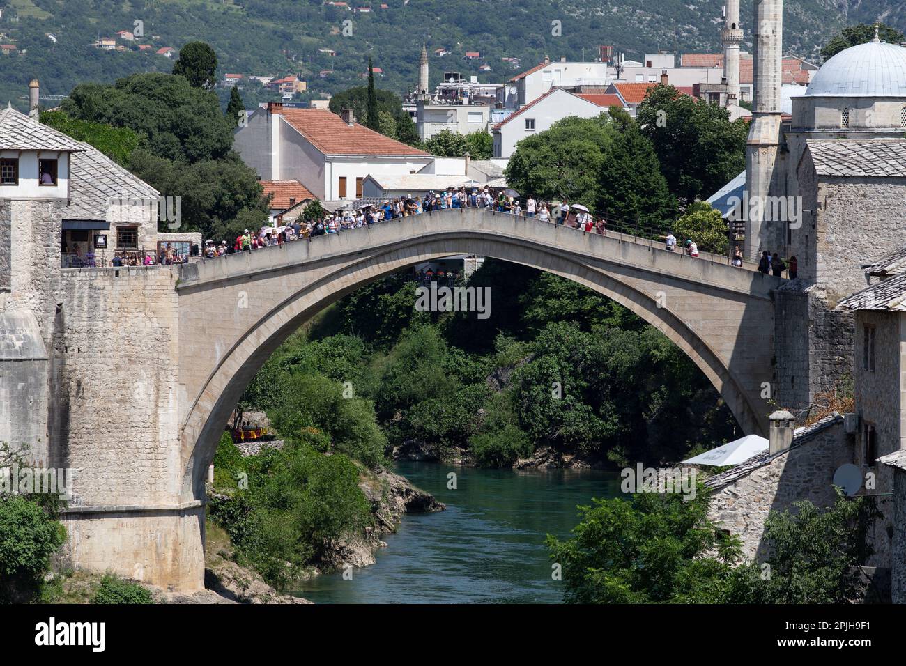The Old Bridge in Mostar, Bosnia and Herzegovina Stock Photo - Alamy