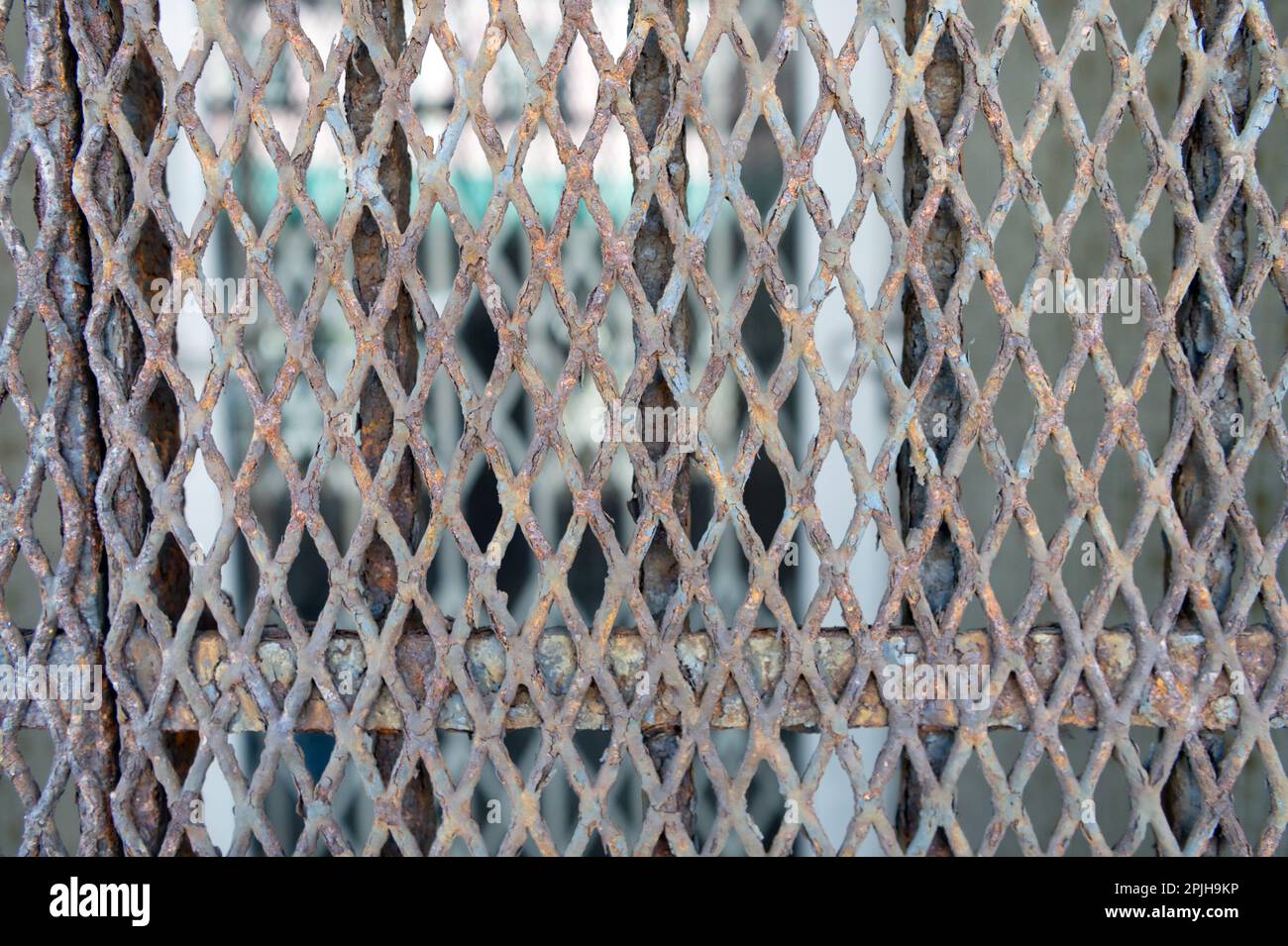 rusty fence background. grey rusty fence background, gray rusty fence ...