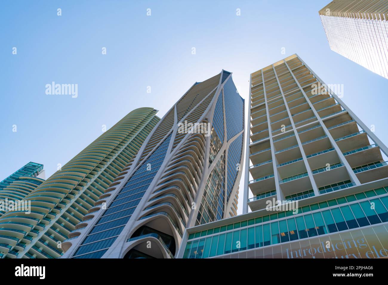 skyscraper architectural building in perspective. skyscraper ...