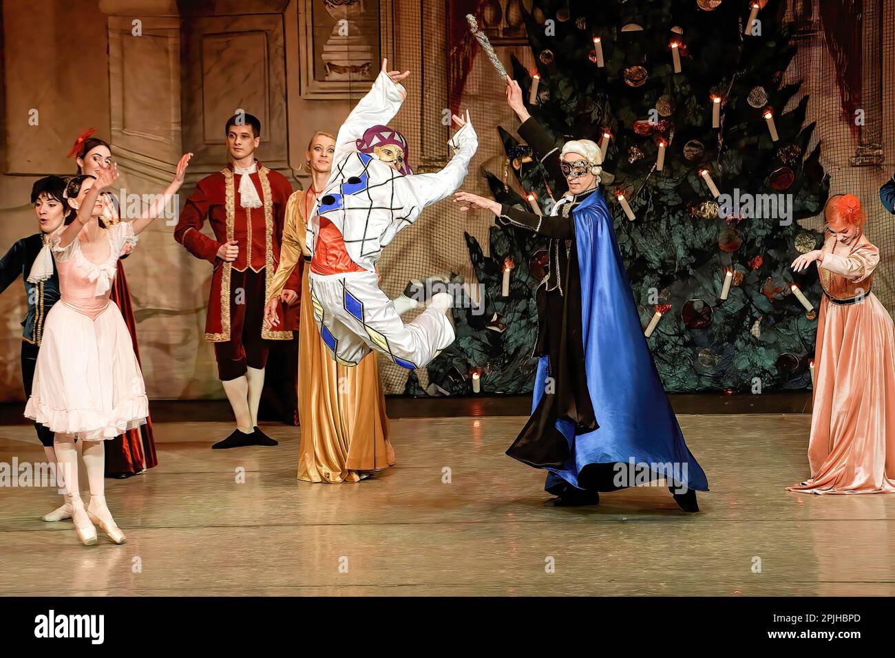 Voronezh, Russia. 17th Mar, 2023. Ballet dancer Georgy Migunov seen on ...