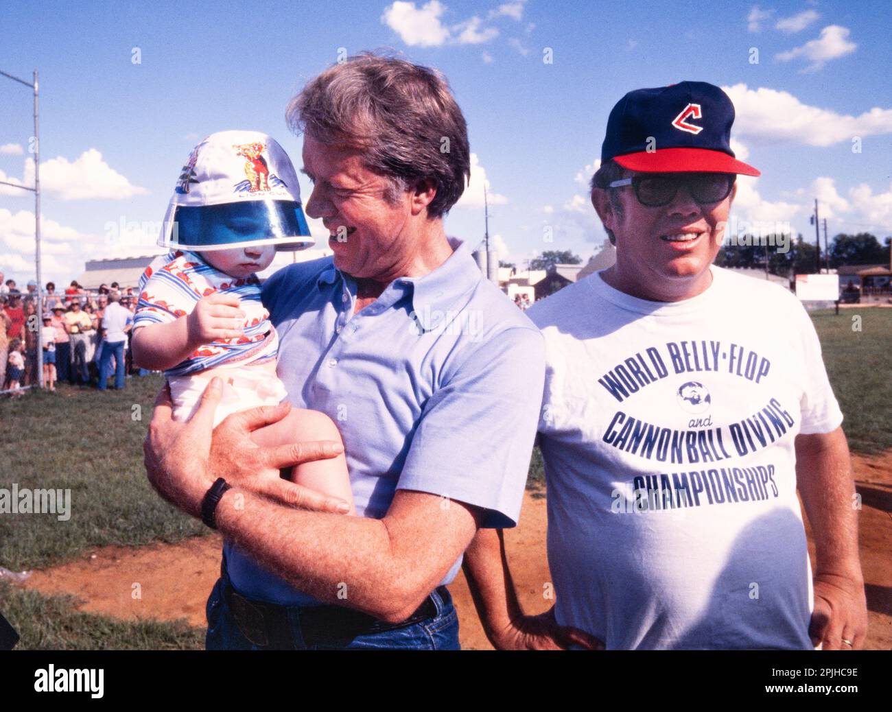 President Jimmy Carter plays softball in Plains, Georgia Stock Photo ...