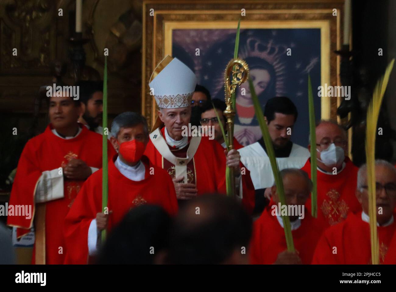 April 2, 2023 in Mexico City, Mexico: Cardinal Carlos Aguiar Retes ...
