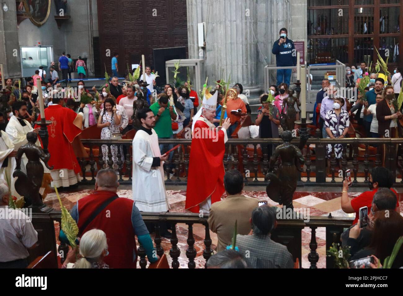 April 2, 2023 in Mexico City, Mexico: Cardinal Carlos Aguiar Retes ...
