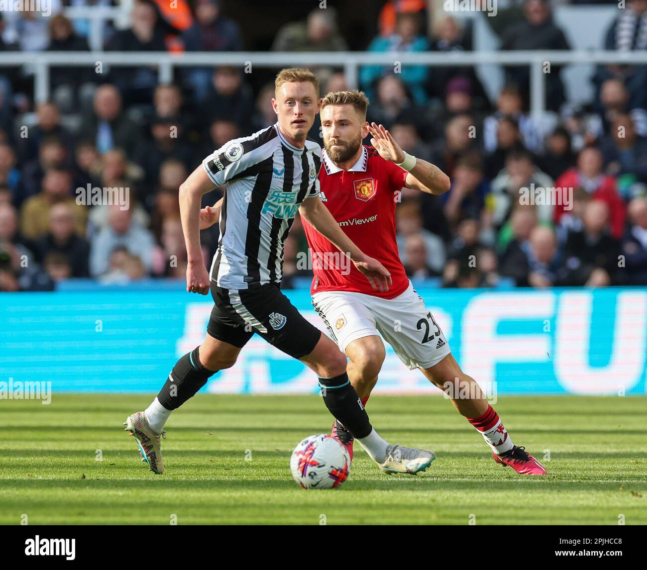 2nd April 2023; St James' Park, Newcastle, England: Premier League ...
