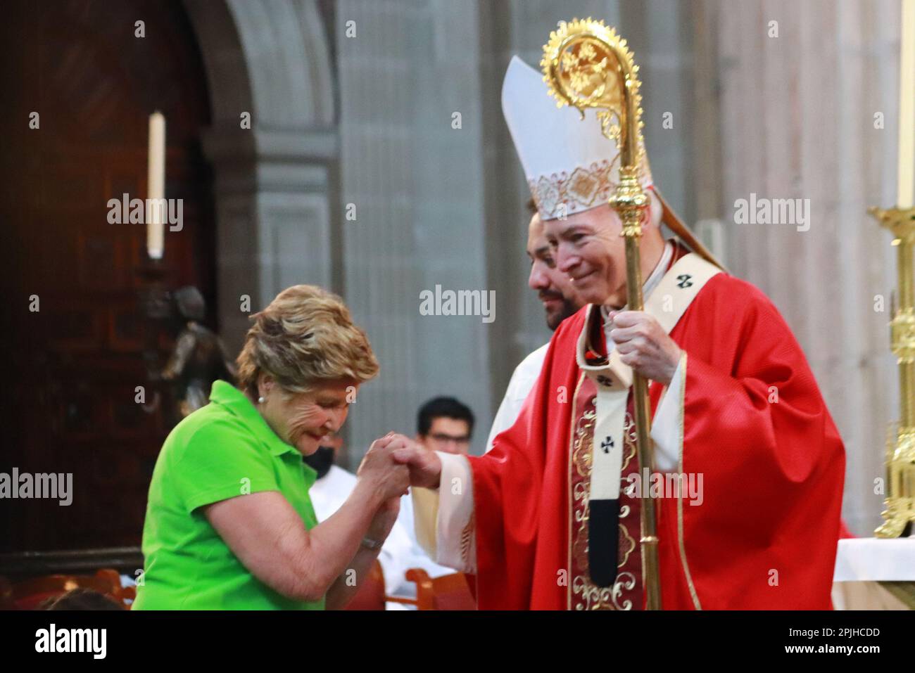 April 2, 2023 in Mexico City, Mexico: Cardinal Carlos Aguiar Retes ...