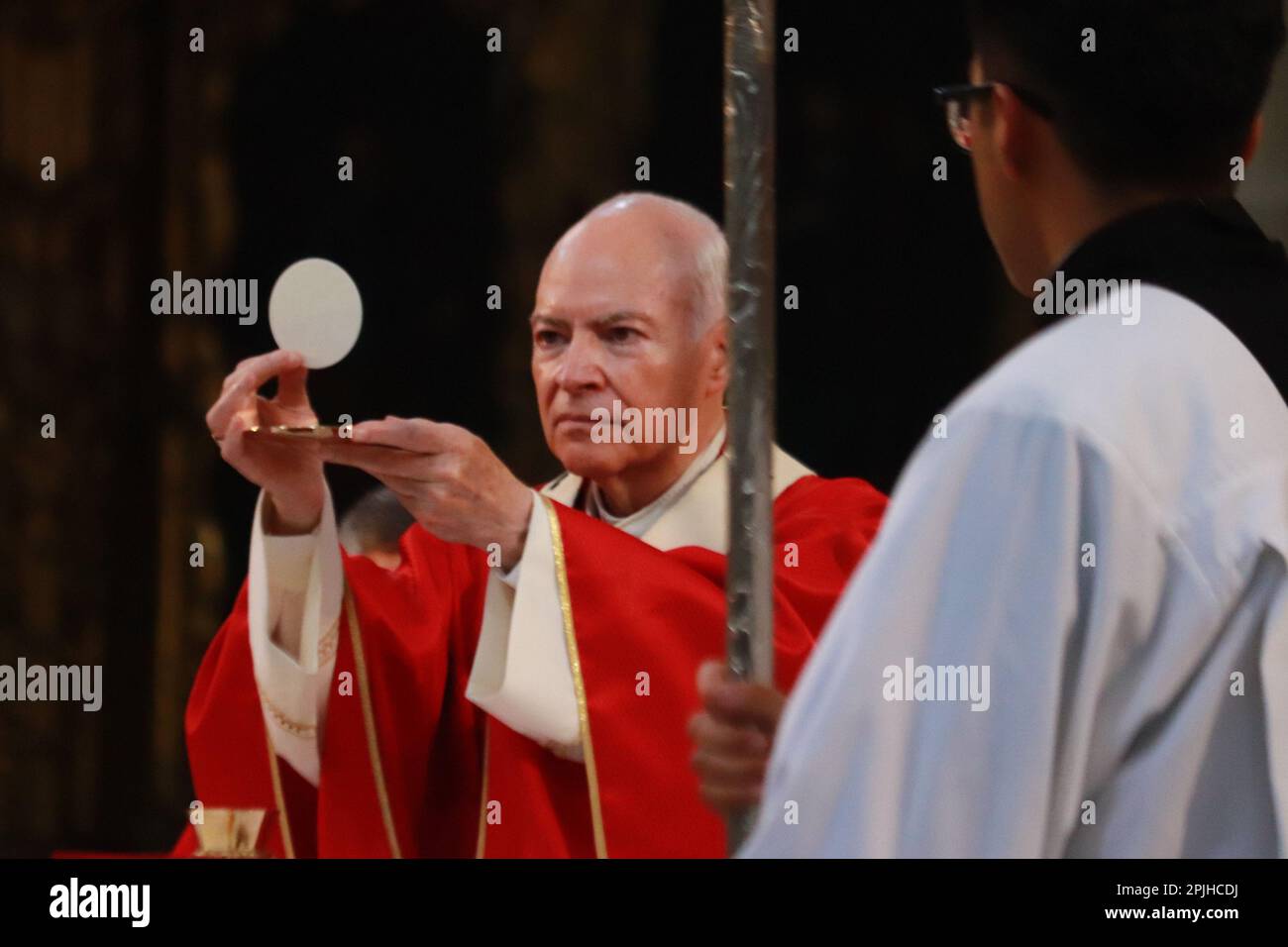 April 2, 2023 in Mexico City, Mexico: Cardinal Carlos Aguiar Retes ...
