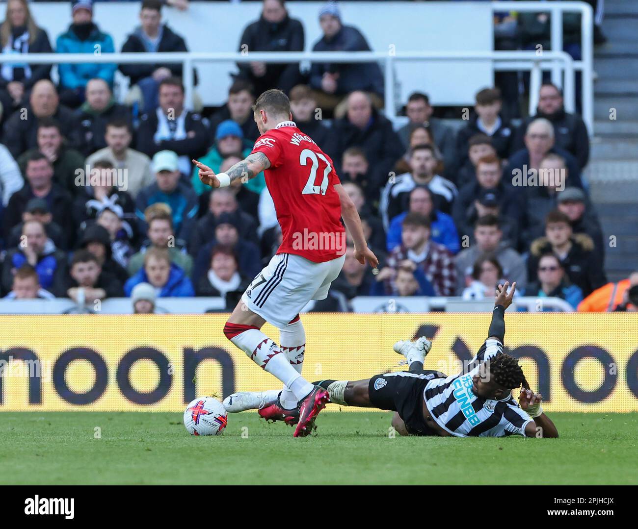 2nd April 2023; St James' Park, Newcastle, England: Premier League ...