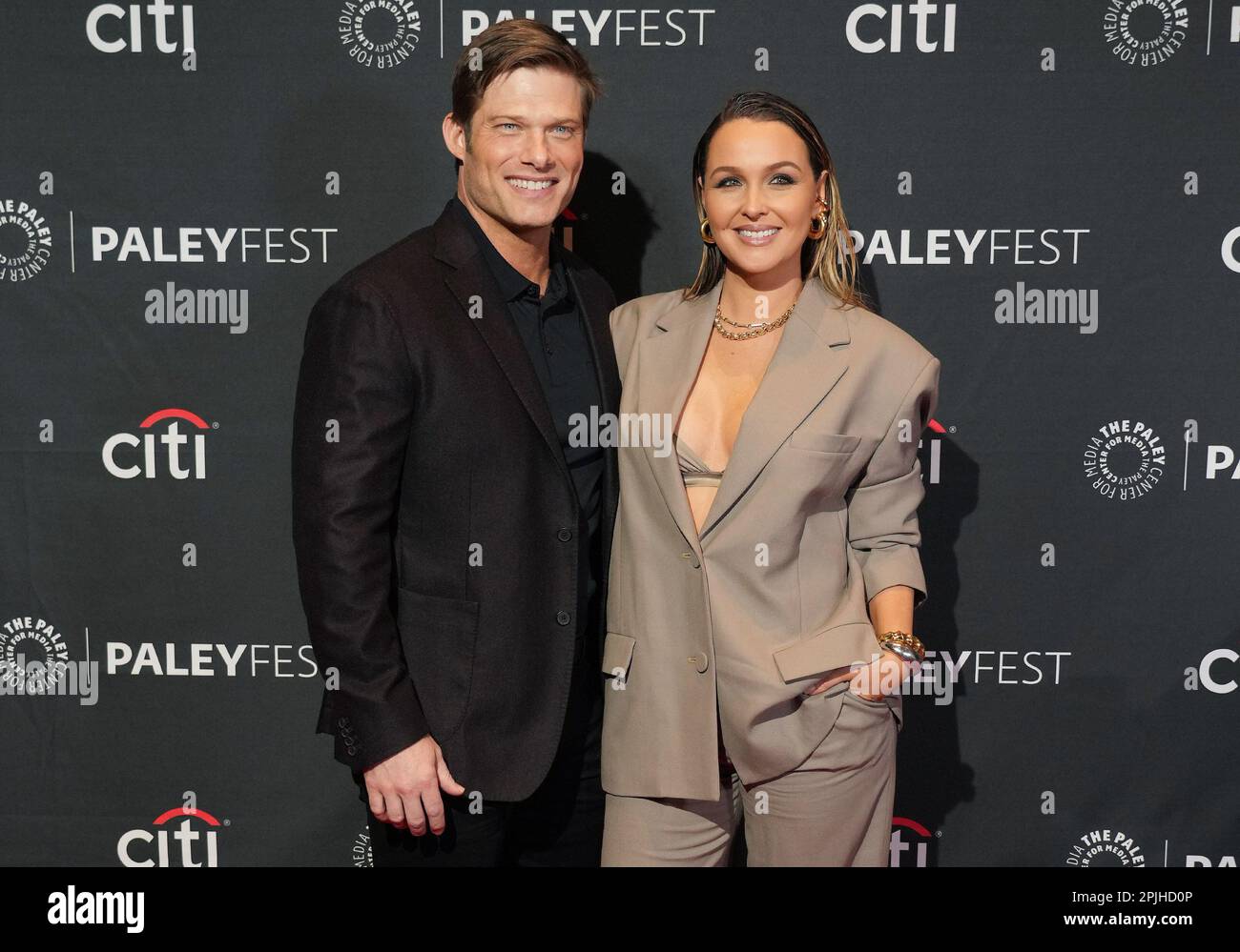 Los Angeles, USA. 02nd Apr, 2023. (L-R) Chris Carmack and Camilla ...
