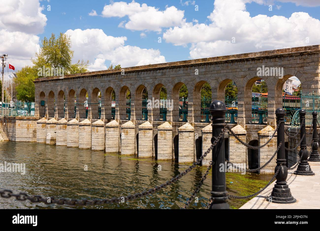 Stone bridge of Beysehir Stock Photo - Alamy