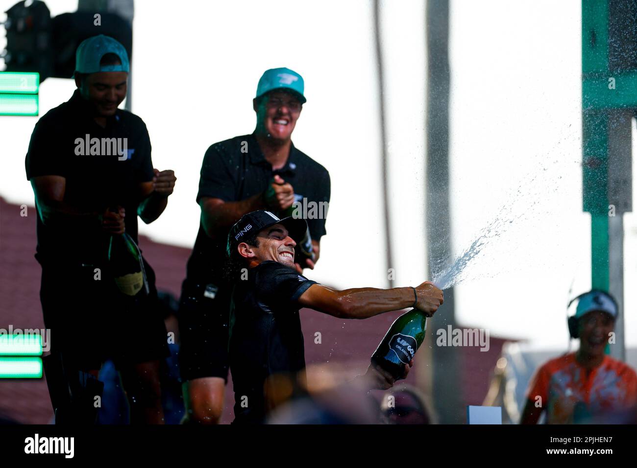 David Puig of Torque GC, Mito Pereira of Torque GC, Captain Joaquín ...