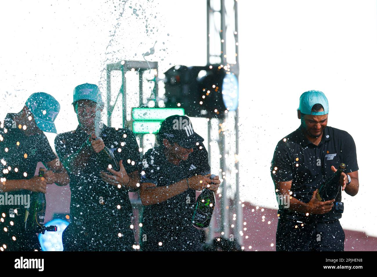 David Puig of Torque GC, Mito Pereira of Torque GC, Captain Joaquín ...