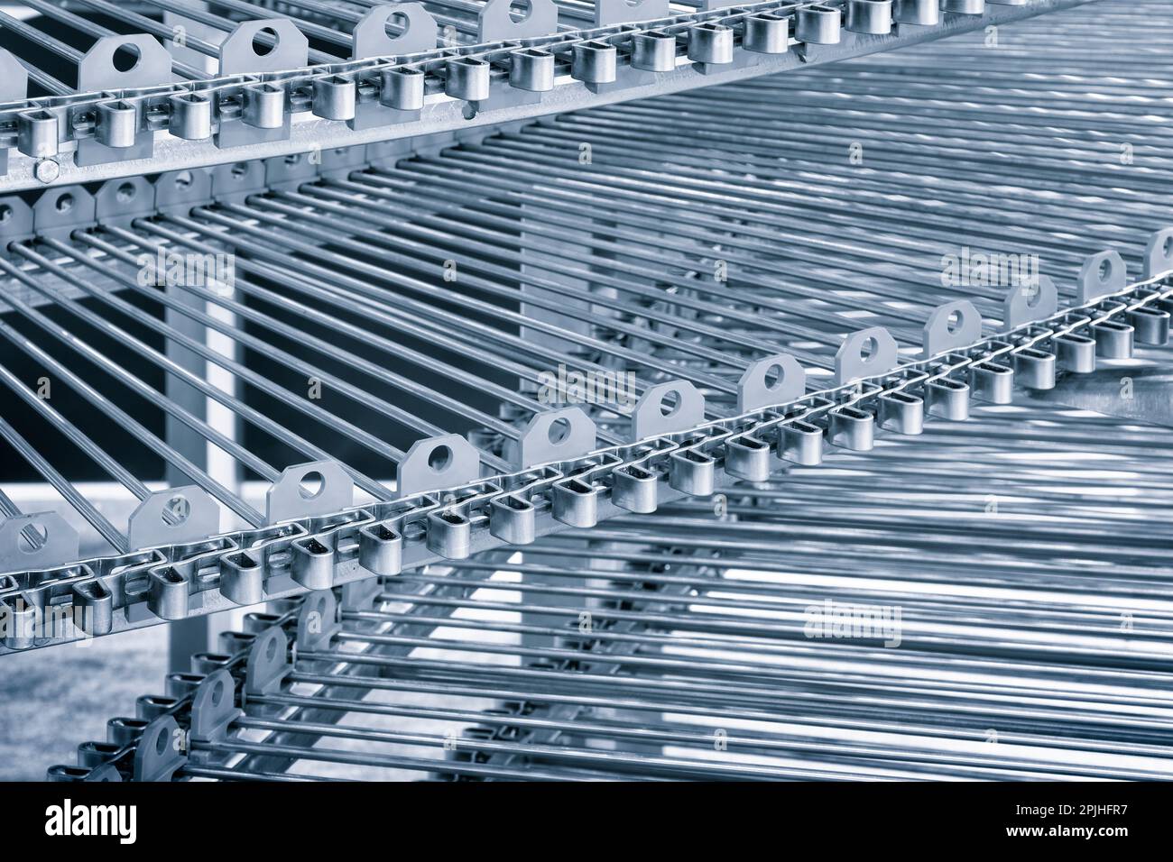Closeup conveyor machine working process hi-res stock photography and images - Alamy