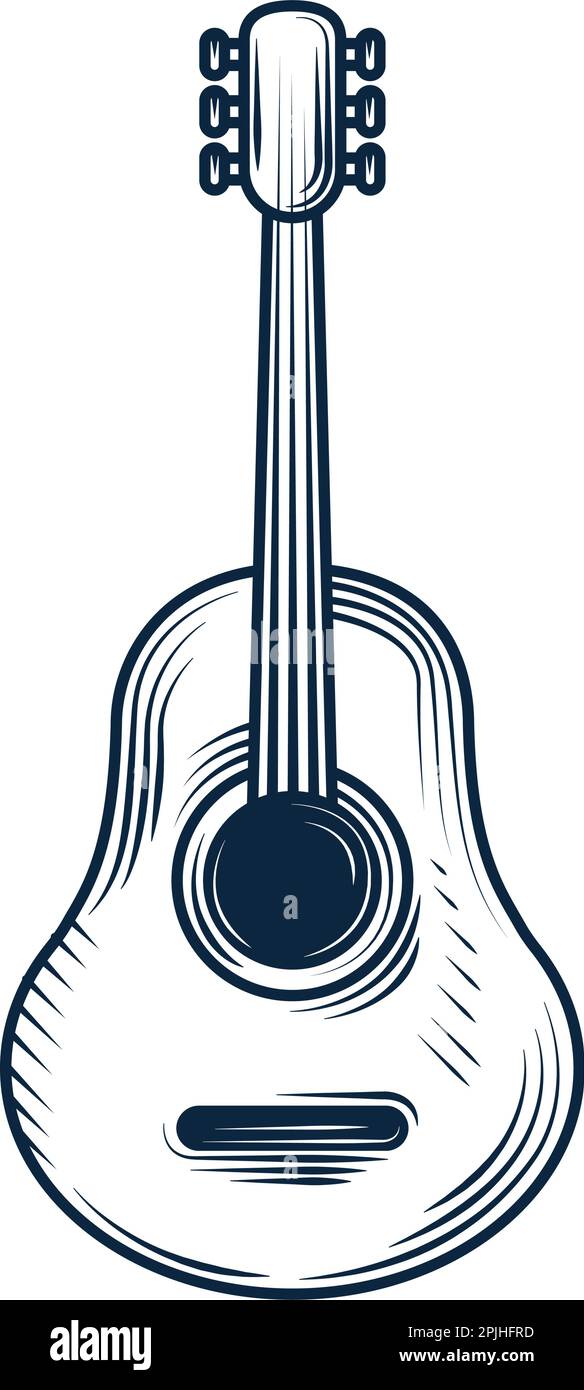 Guitar icon playing classic chords Stock Vector Image & Art - Alamy