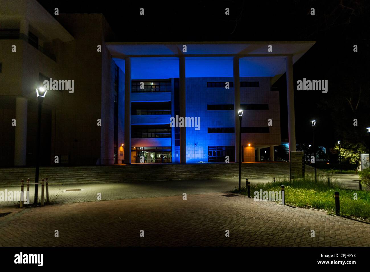 Nicosia, Nicosia, Cyprus. 2nd Apr, 2023. Ministry of Finance building ...