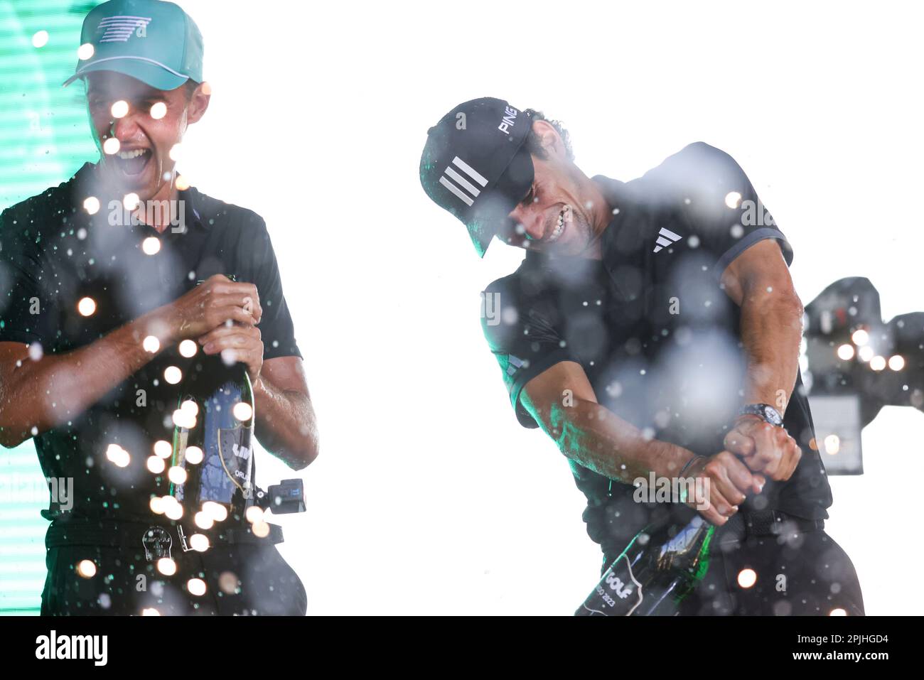 Captain Joaquín Niemann of Torque GC and David Puig of Torque GC ...