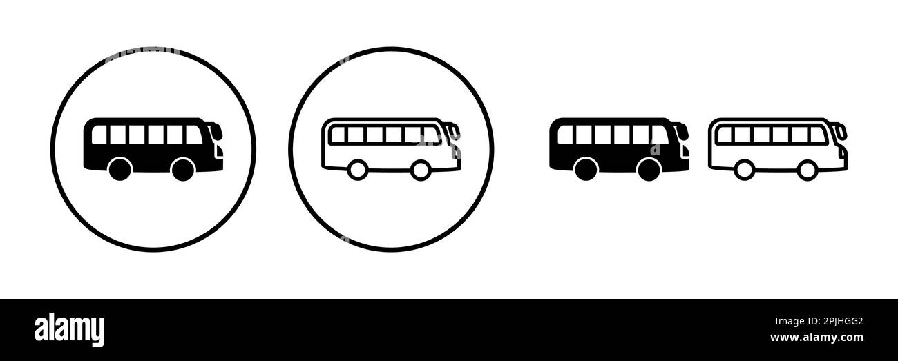 Bus icon vector. bus vector icon Stock Vector Image & Art - Alamy