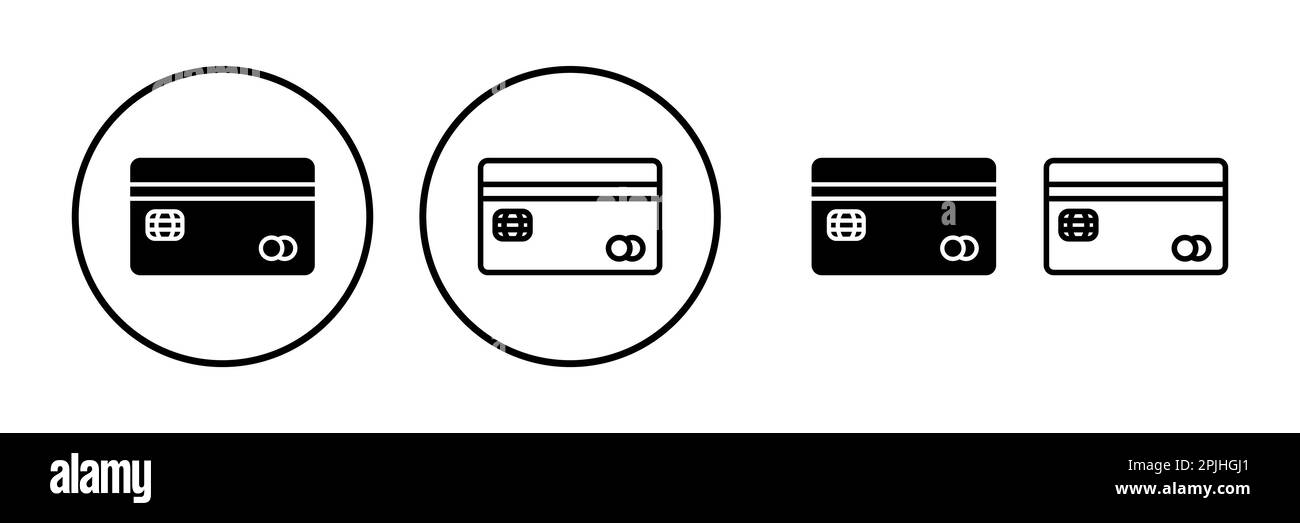 Credit card icon vector. payment icon. debit payment icon Stock Vector ...