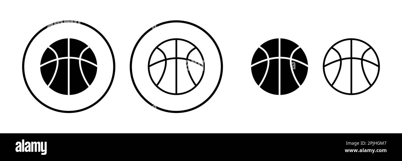 Basketball icon vector. basketball logo vector icon Stock Vector Image ...