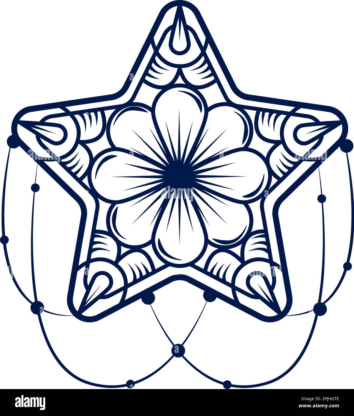 arab star isolated on white background Stock Vector Image & Art - Alamy