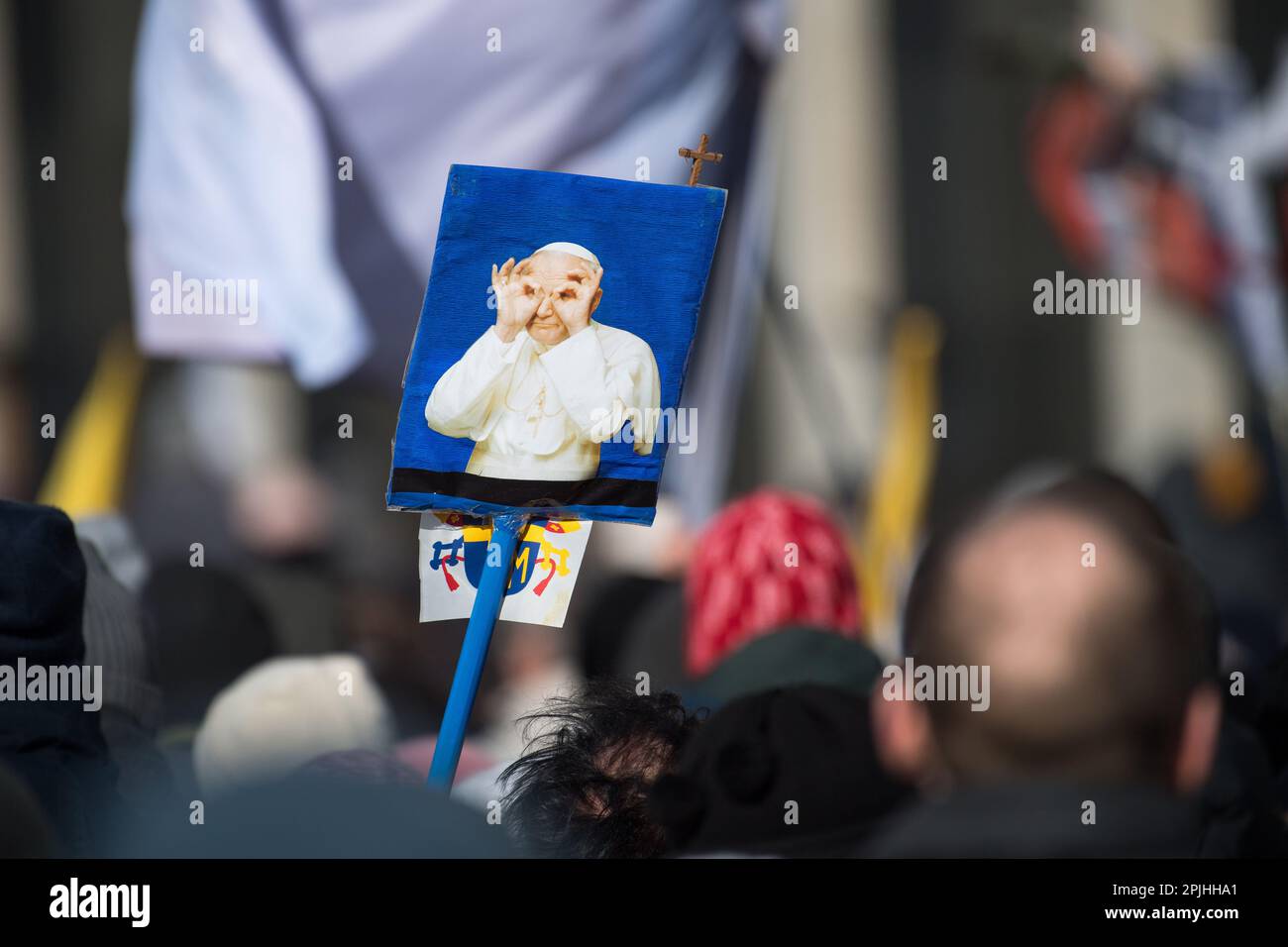 Gdansk, Poland. 2 April 2023. Papal March in Defense of Pope John Paul ...