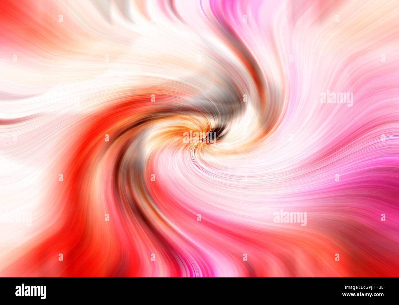 Orange And White Swirl Background