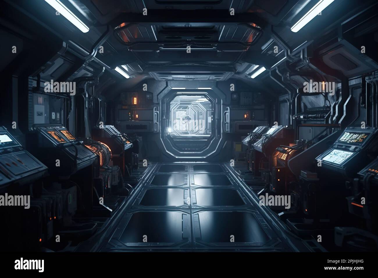 Futuristic spacecraft hi-res stock photography and images - Alamy