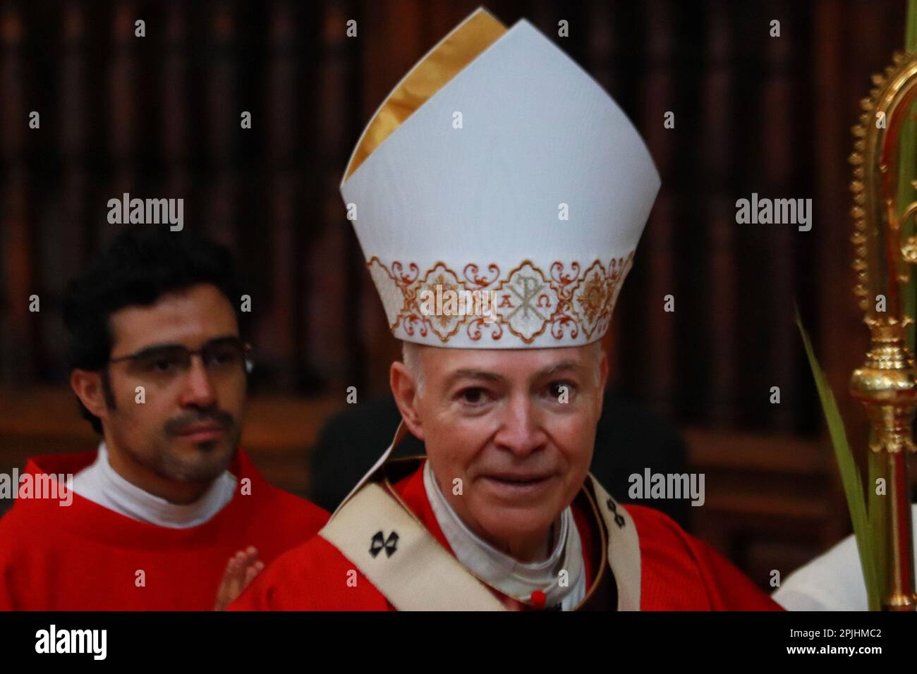 April 2, 2023 in Mexico City, Mexico: Cardinal Carlos Aguiar Retes ...