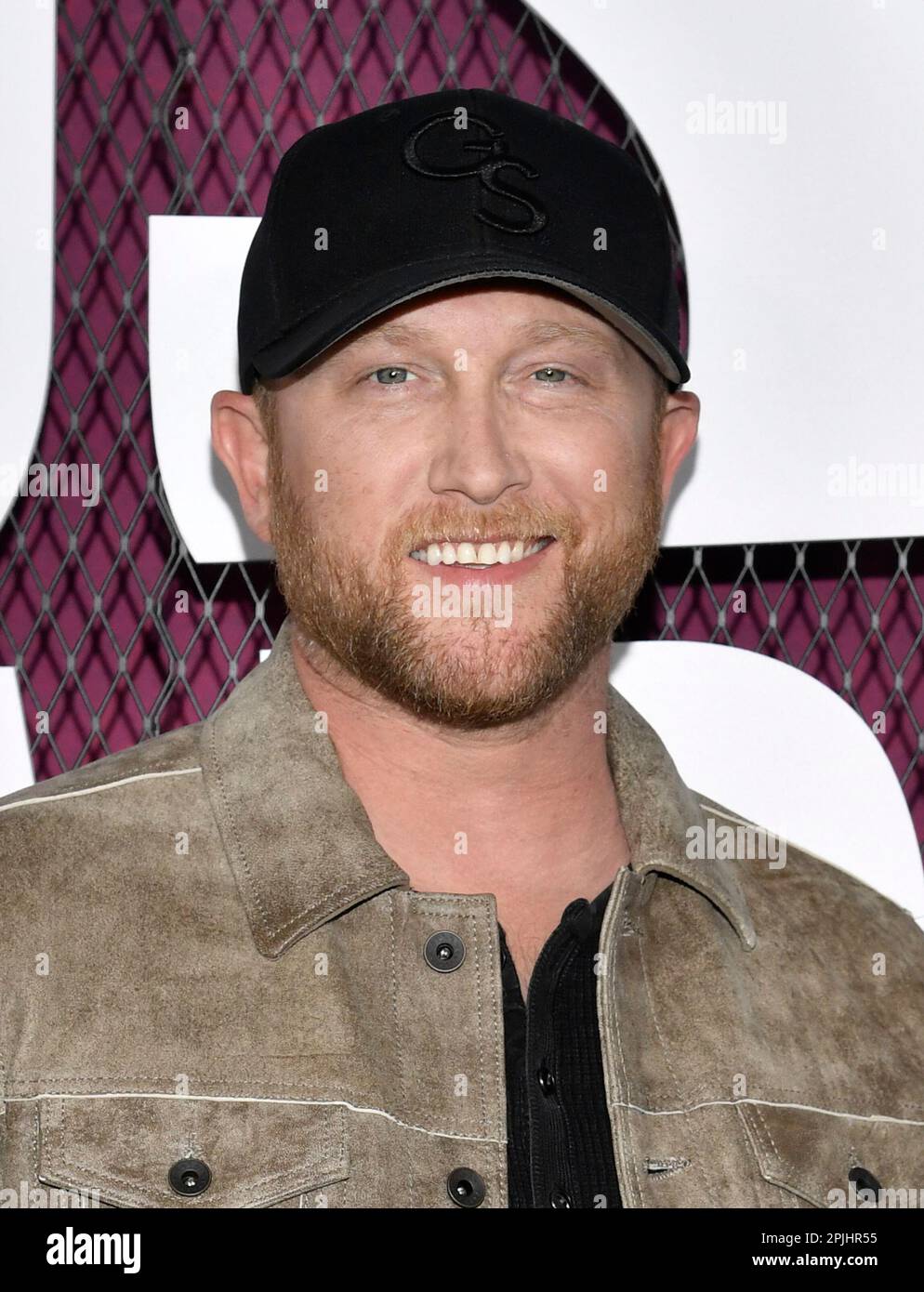 Cole Swindell arrives at the CMT Music Awards on Sunday, April 2, 2023 ...