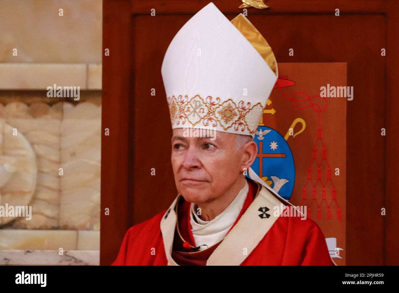 April 2, 2023 in Mexico City, Mexico: Cardinal Carlos Aguiar Retes ...